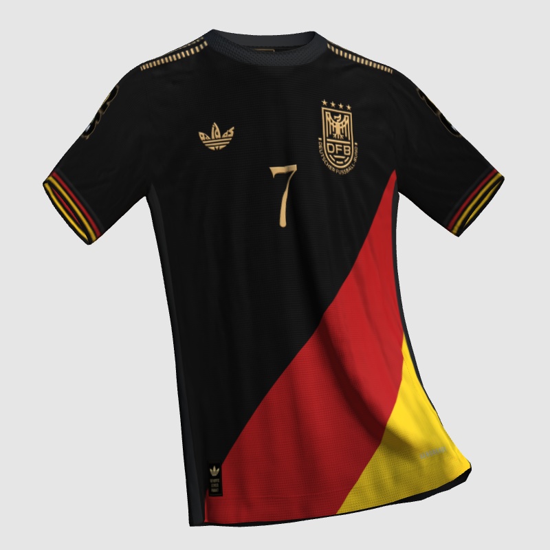 Germany (NEW LOGOS) Away Kit concept WC 2026 - FIFA Kit Creator Showcase