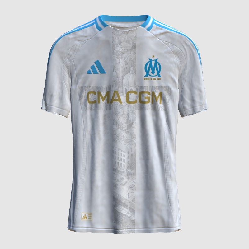 Marseille (Prison FC) 24/25 concept - FIFA Kit Creator Showcase