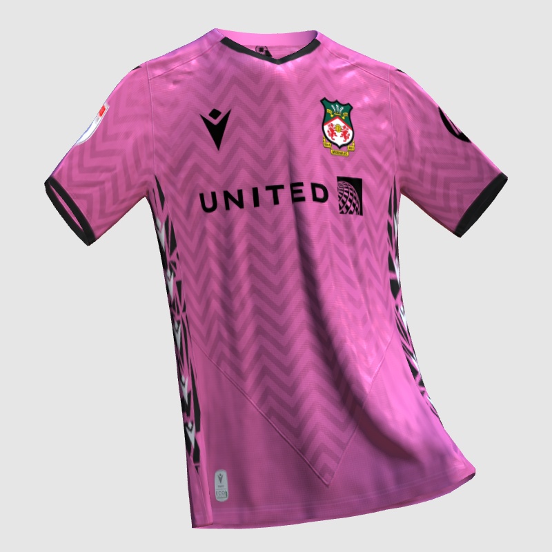 Wrexham AFC Macron GK Kit Fantasy 01 - FIFA Kit Creator Showcase