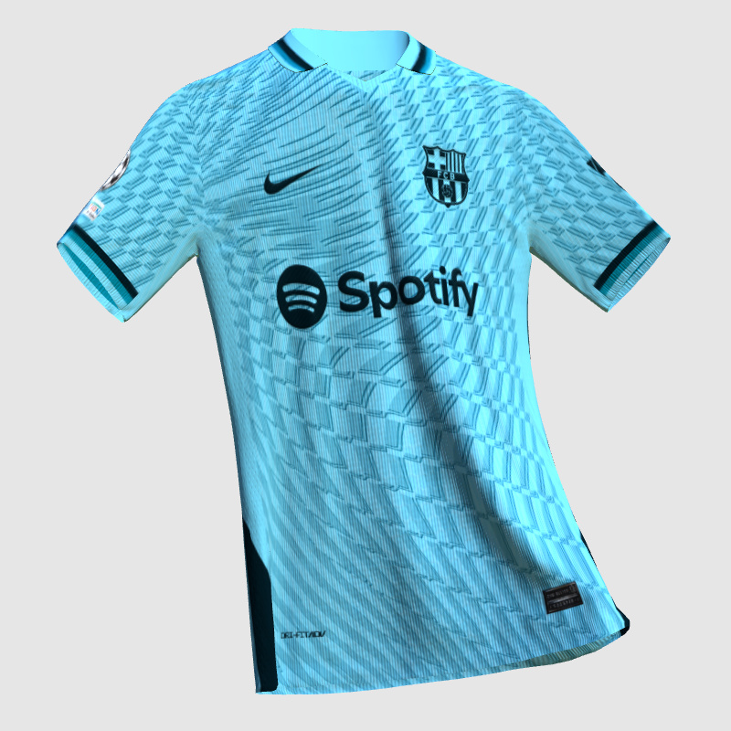 FC Barcelona UCL 25/26 Away Concept - FIFA Kit Creator Showcase