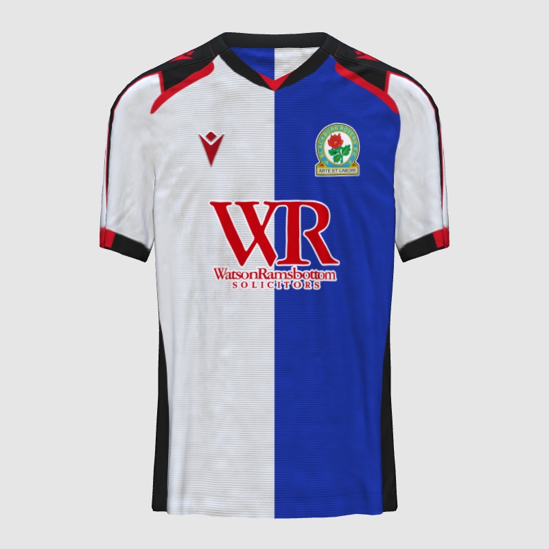 Blackburn Rovers home kit concept - FIFA Kit Creator Showcase