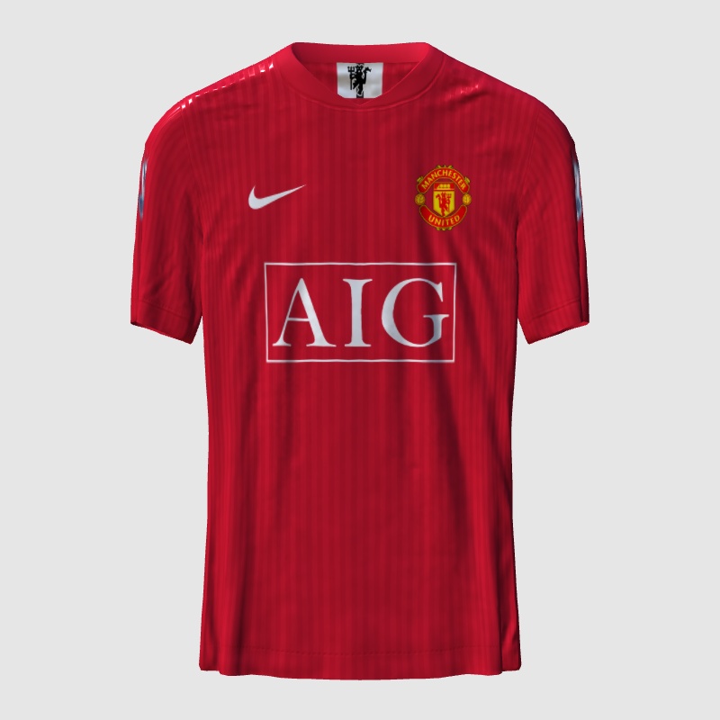 Manchester United home 2008 (Hanger) - FIFA Kit Creator Showcase