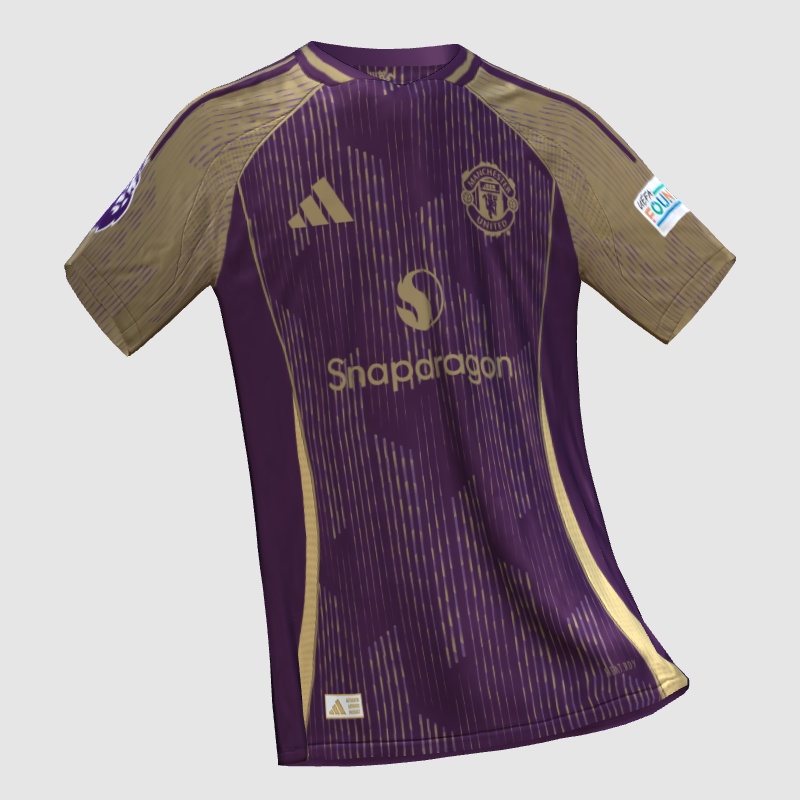 Manchester United 25/26 - Adidas Purple Kit - FIFA Kit Creator Showcase