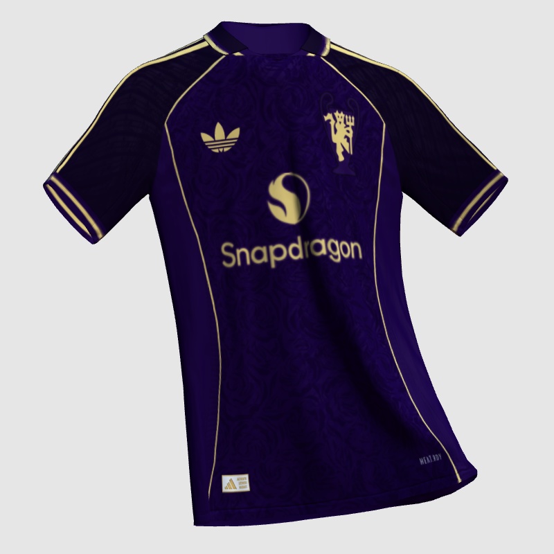 Man Utd X Adidas Third Kit Purple Concept - FIFA Kit Creator Showcase