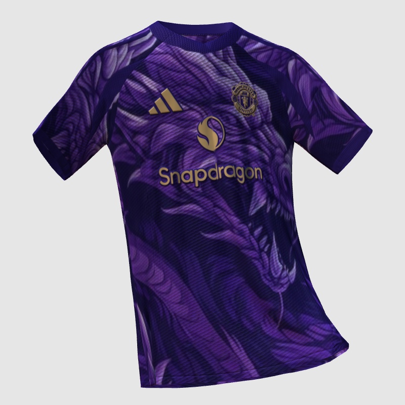 Man Utd x Adidas "Purple Dragon" Concept - FIFA Kit Creator Showcase