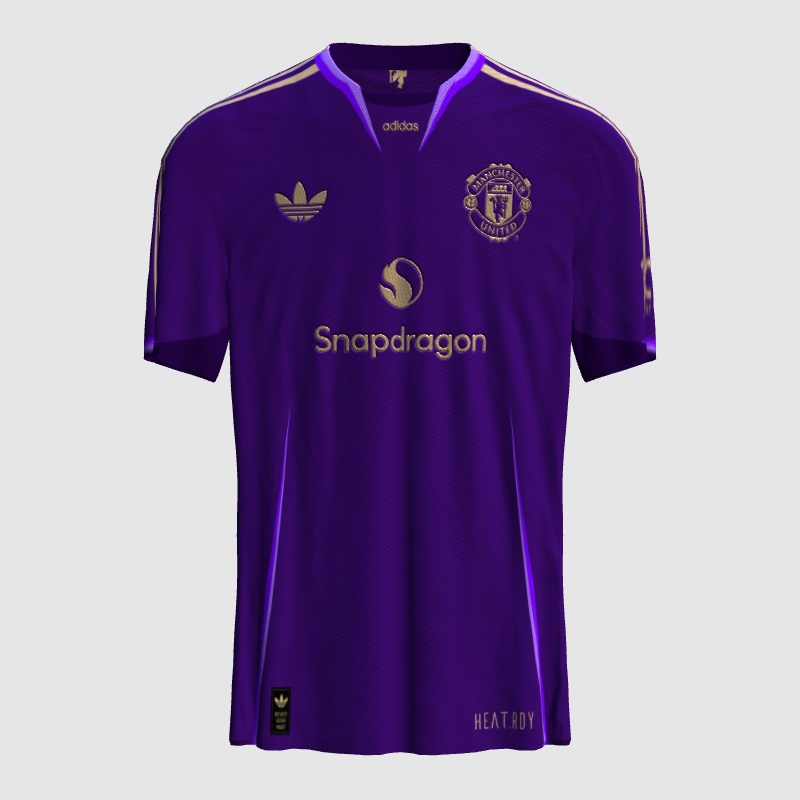 Manchester United Away Purple Kit Concept-B - FIFA Kit Creator Showcase