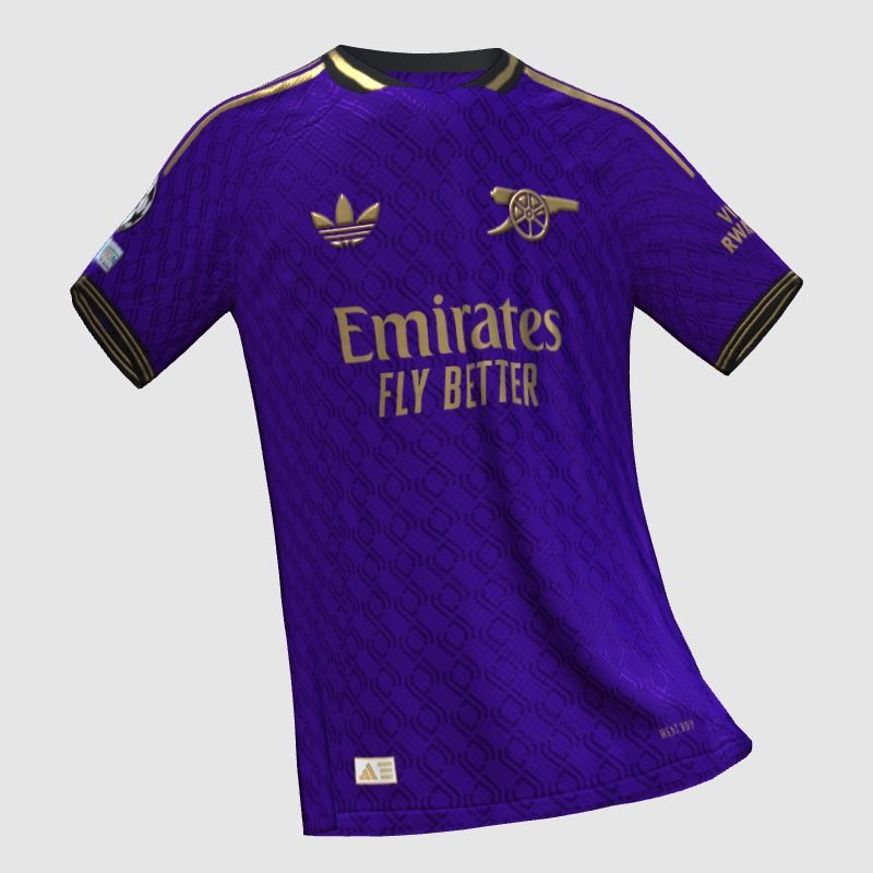 Arsenal Purple Kit Concept - FIFA Kit Creator Showcase
