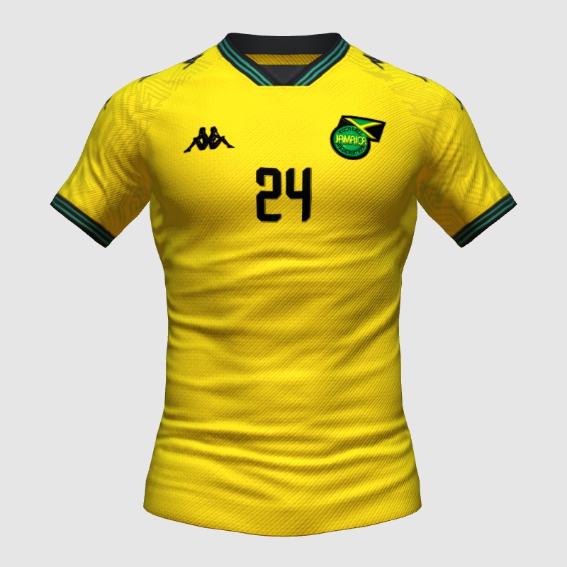 Jamaica x Kappa Home Concept Kit - FIFA Kit Creator Showcase
