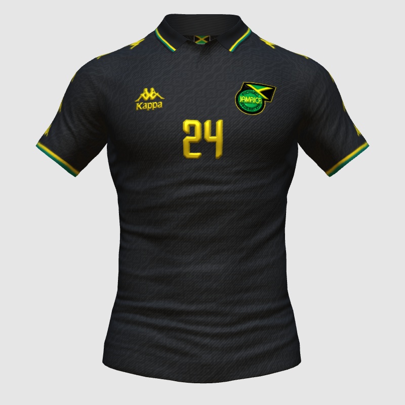 Jamaica x Kappa Away Concept Kit - FIFA Kit Creator Showcase