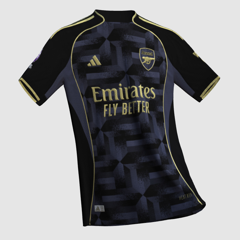 Arsenal 25/26 3rd Concept - FIFA Kit Creator Showcase