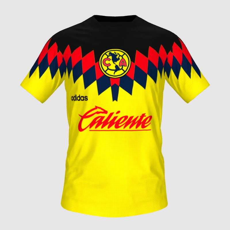 Club America retro adidas - FIFA Kit Creator Showcase