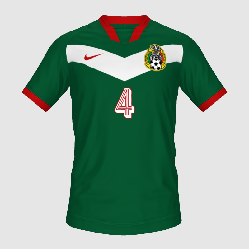Mexico Home kit 2006 - FIFA Kit Creator Showcase