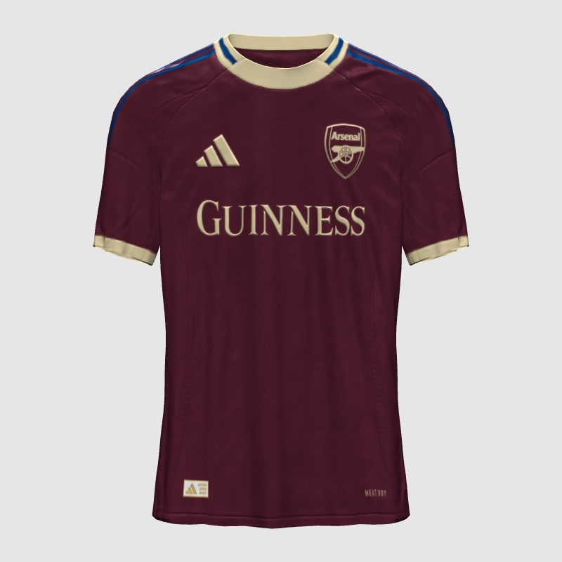 Arsenal Third Kit Concept 2025/2026 - FIFA Kit Creator Showcase