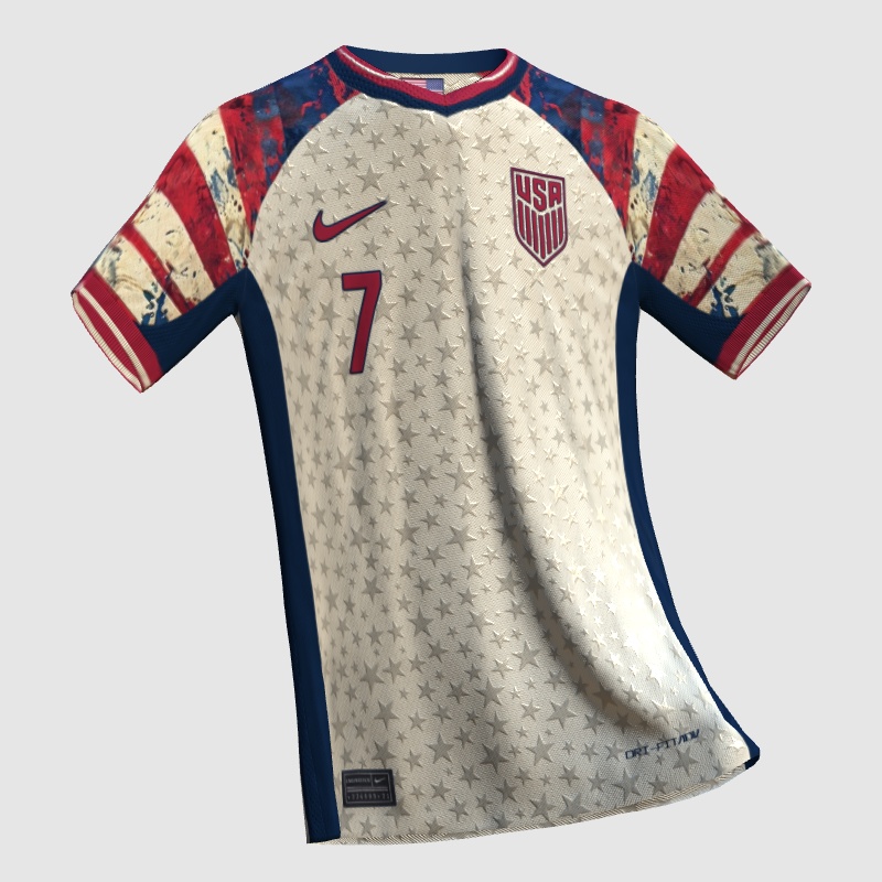 USA Home Kit Concept WC 2026 - FIFA Kit Creator Showcase