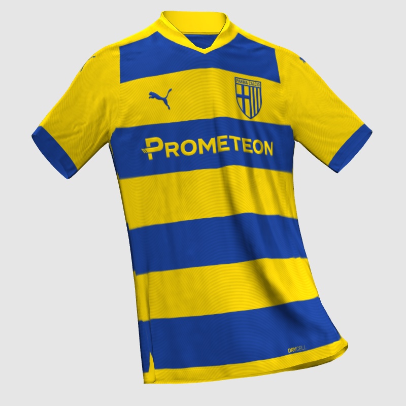 CONCETTO TRASFERTA SEMPLICE PARMA 2025/26 - FIFA Kit Creator Showcase