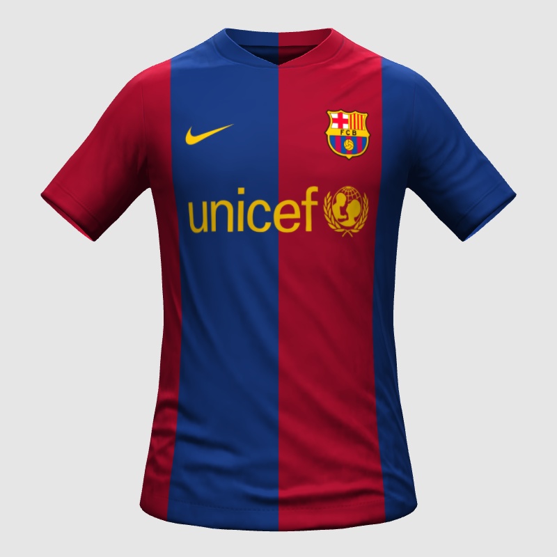 Barcelona 2006-07 Home kit - FIFA Kit Creator Showcase