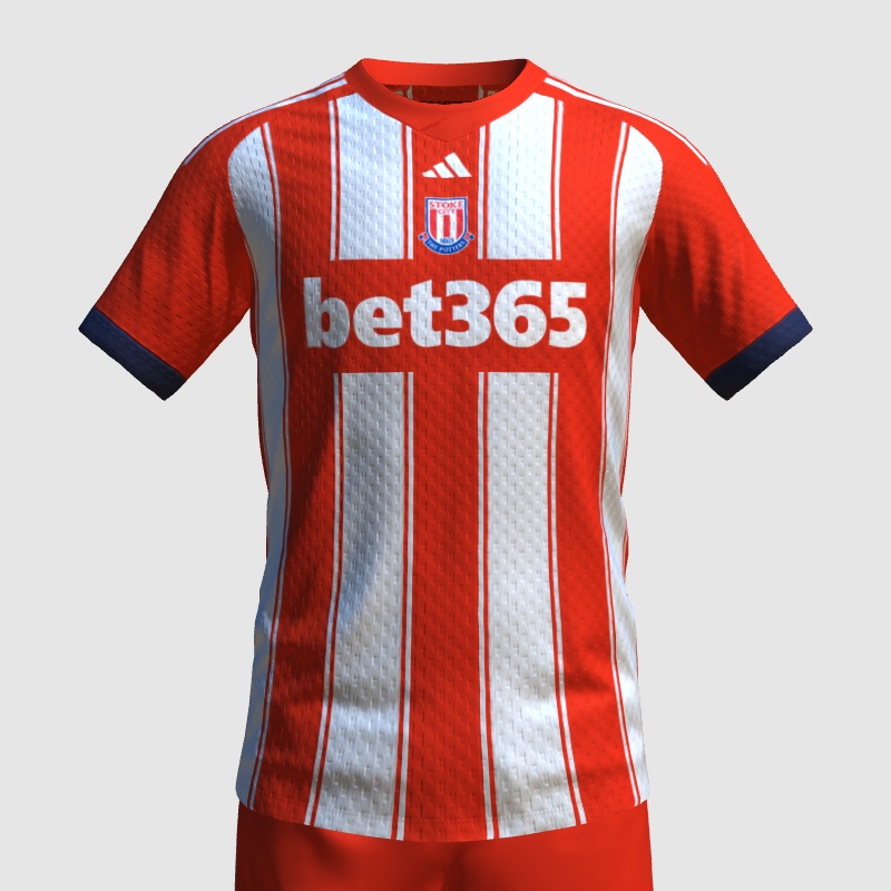 Stoke City home - FIFA Kit Creator Showcase