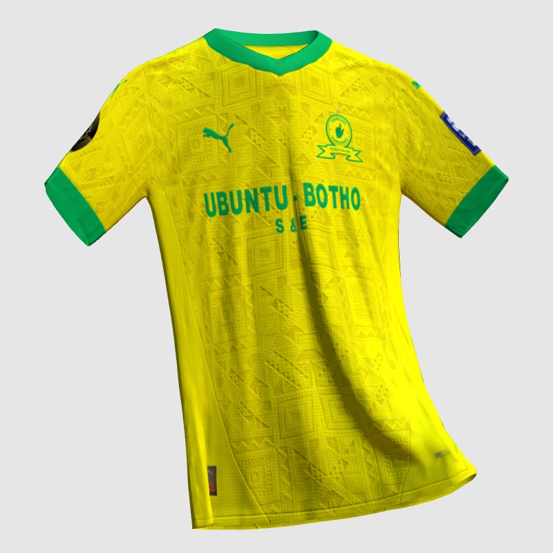[Club World Cup 25] Mamelodi Sundowns Home Kit - FIFA Kit Creator Showcase