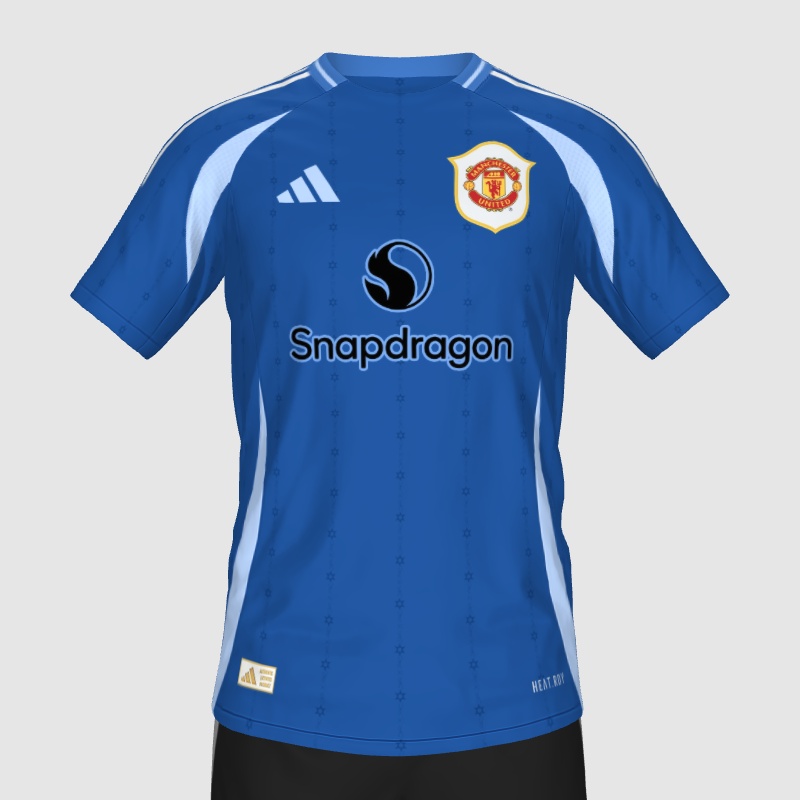 Manchester united blue kit - FIFA Kit Creator Showcase