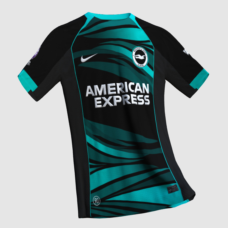 Brighton & Hove 25/26 3rd Concept - FIFA Kit Creator Showcase