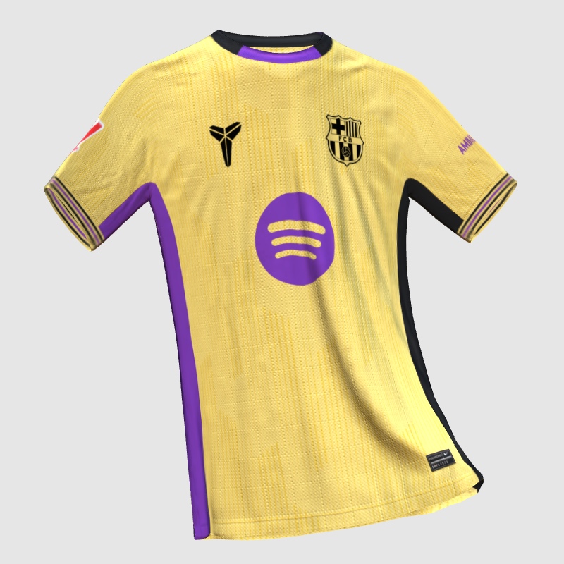 Kobe X Barcelona Mamba 2026 Away Kit Concept COMP - FIFA Kit Creator ...