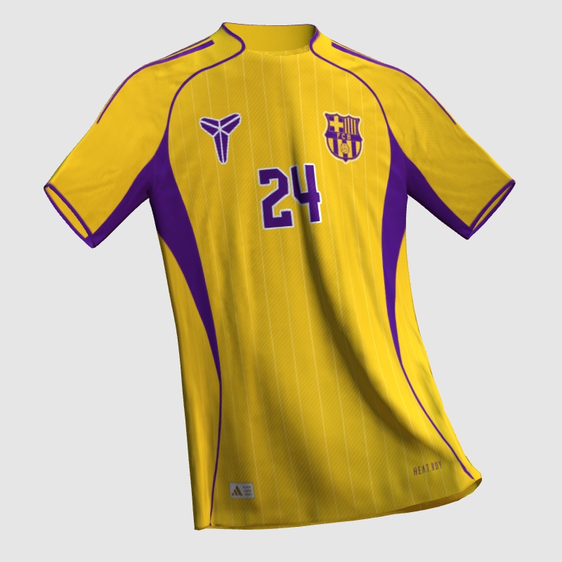Fc Barcelona X Kobe Bryant "Black Mamba" Special - FIFA Kit Creator Showcase