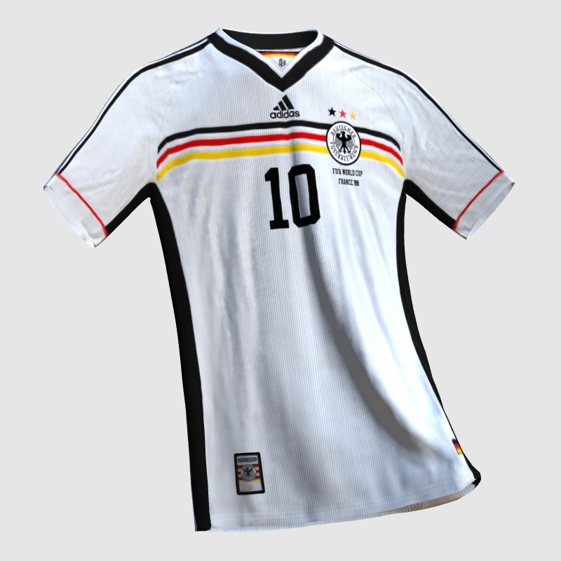 Germany 1998 Home Kit concept WC France 1998 - FIFA Kit Creator Showcase