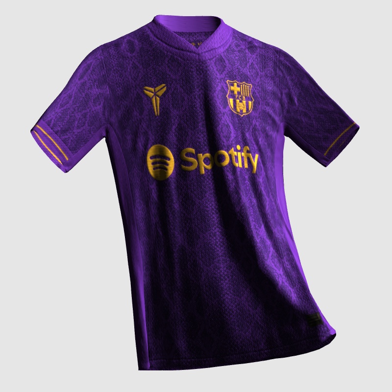 FC Barcelona x Kobe Bryant special kit v2 - FIFA Kit Creator Showcase