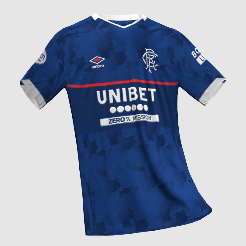 Rangers FC Concept Home Kit - FIFA Kit Creator Showcase