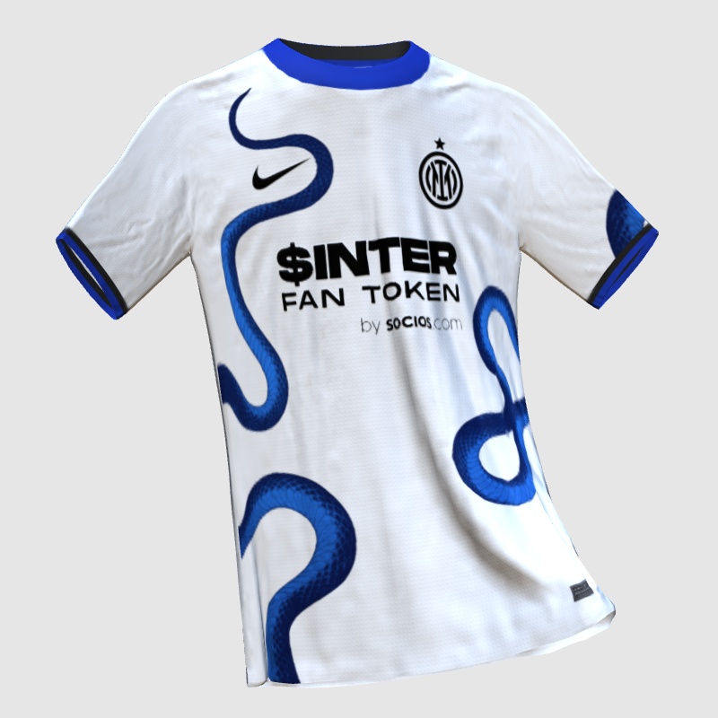 Inter Milan 21/22 Away Kit - FIFA Kit Creator Showcase