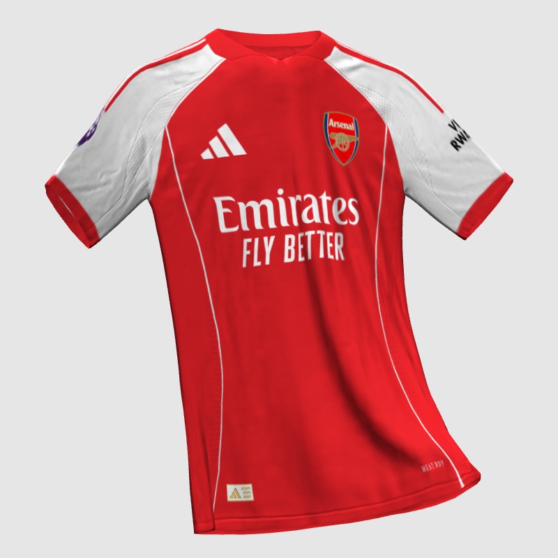 Arsenal Home Kit 25-26 (Concept) - FIFA Kit Creator Showcase