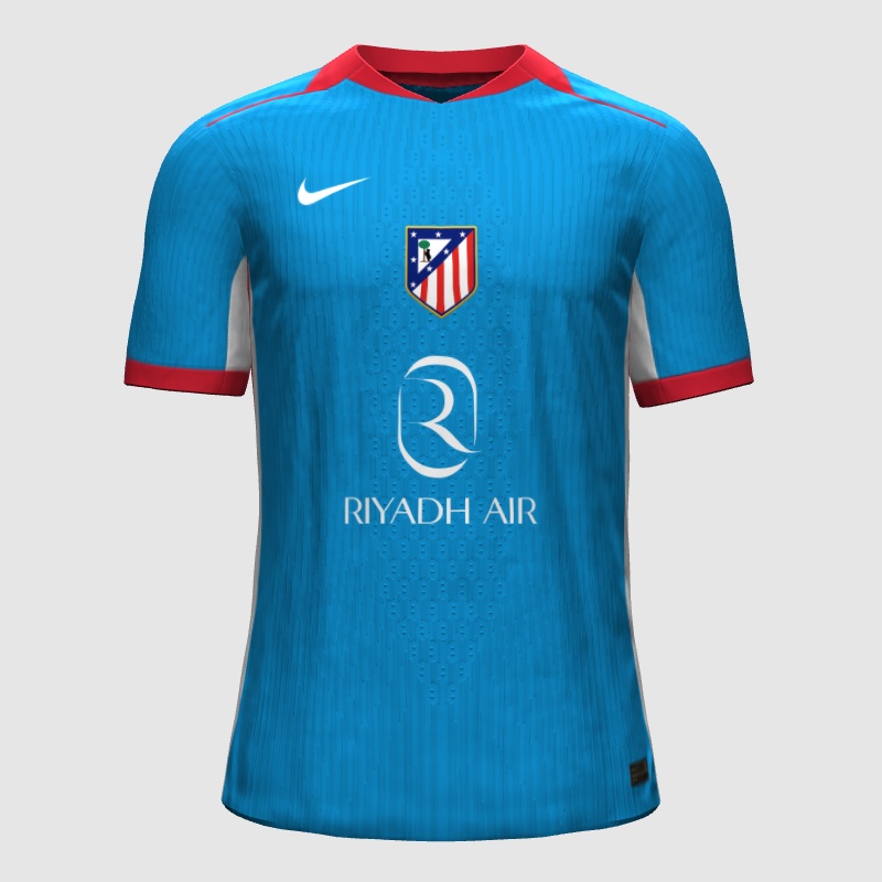 Nike Atletico Madrid 25-26 Third Kit Prediction - FIFA Kit Creator Showcase