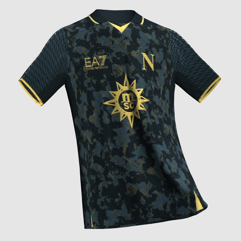 SSC Napoli 25/26 3rd Kit Concept - FIFA Kit Creator Showcase