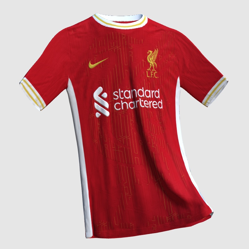 Liverpool 2024-25 Home Kit FIXED - FIFA Kit Creator Showcase