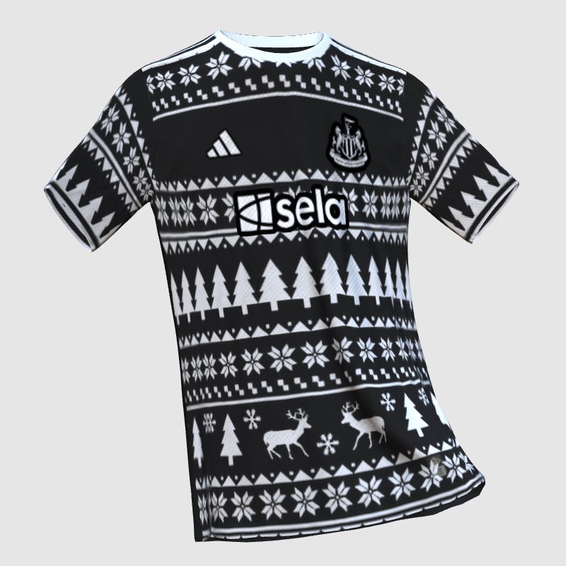 Newcastle Christmas Kit - FIFA Kit Creator Showcase