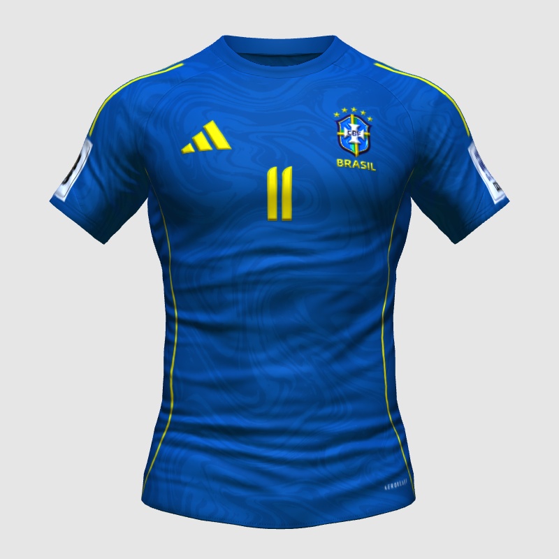 Brazil x Adidas Away Concept Kit - FIFA Kit Creator Showcase