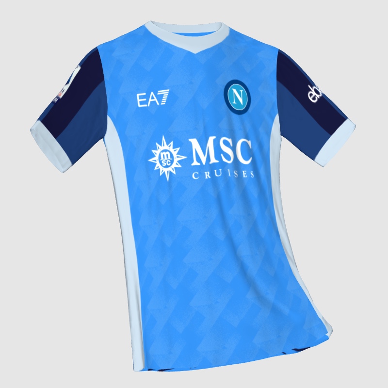 Napoli Home kit 2025-2026 - FIFA Kit Creator Showcase