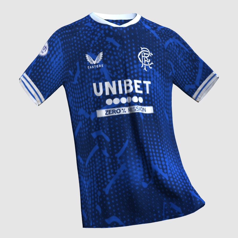 rangers home kit 25/26 concept - FIFA Kit Creator Showcase