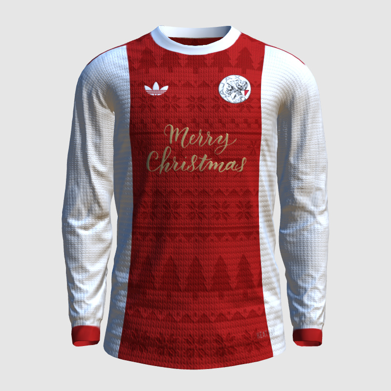 AFC Ajax - Christmas Jumper - FIFA Kit Creator Showcase
