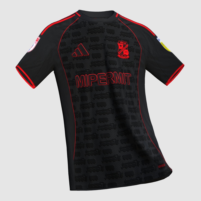 Swindon Town 2025-26 Away Concept - FIFA Kit Creator Showcase