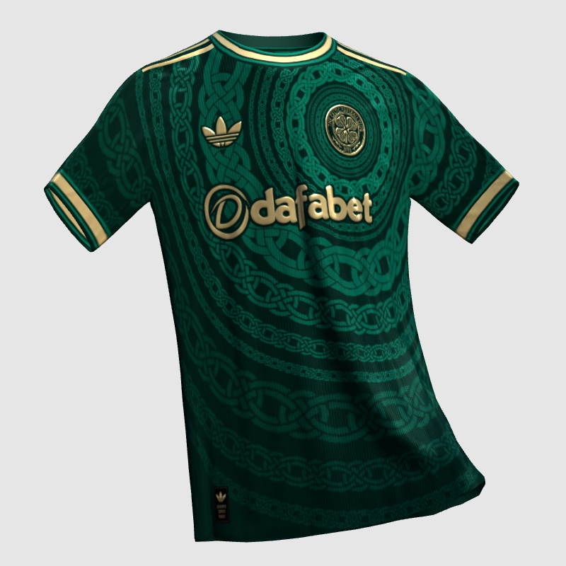 Celtic "Knots" third kit concept - FIFA Kit Creator Showcase