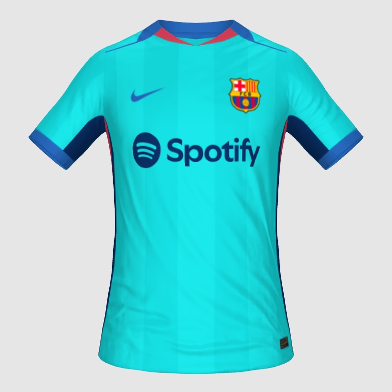 Barcelona Home Version 7 - FIFA Kit Creator Showcase