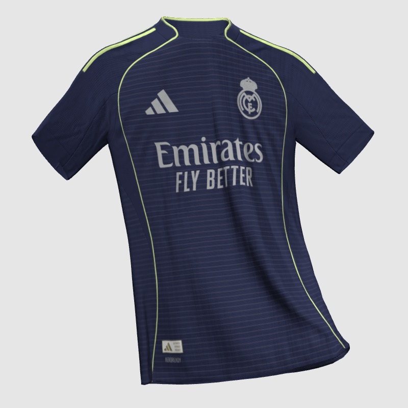 Real Madrid CF Away 2025-2026 Leaked - FIFA Kit Creator Showcase