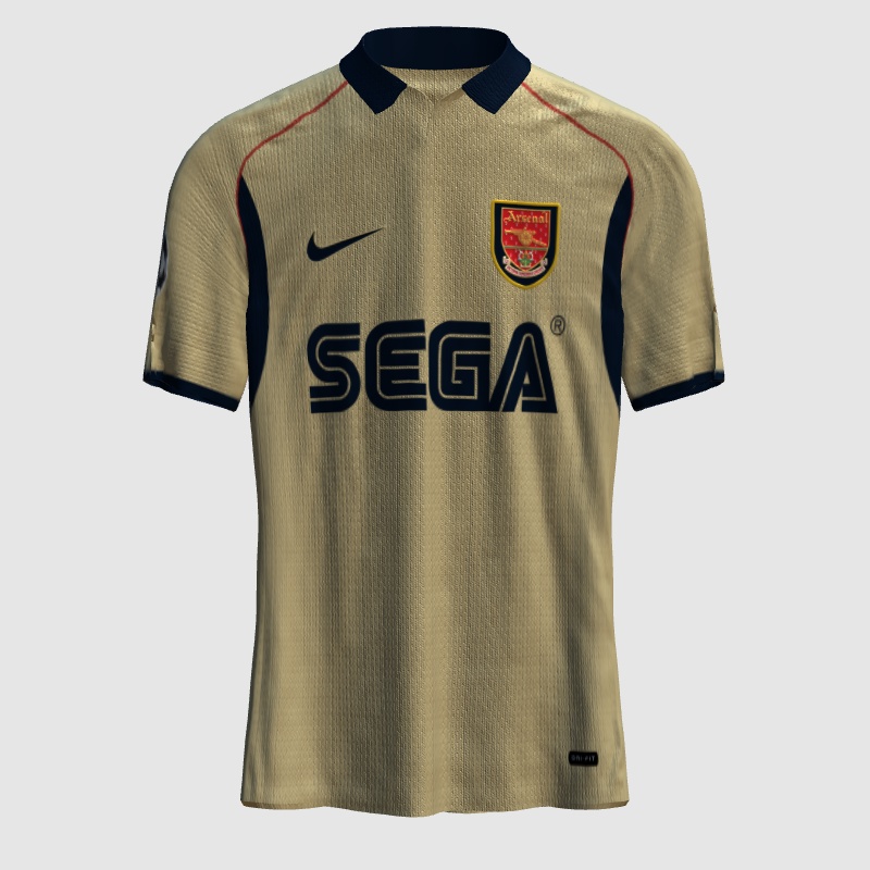 Arsenal FC 2001/02 - Away Kit - FIFA Kit Creator Showcase