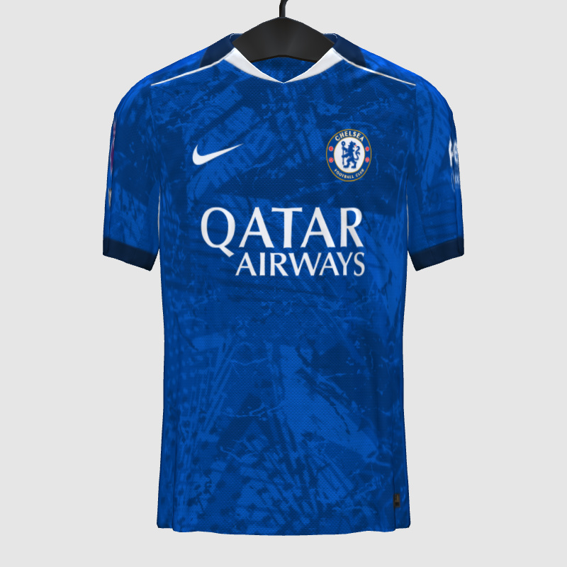Chelsea 2025/26 home concept kit - FIFA Kit Creator Showcase