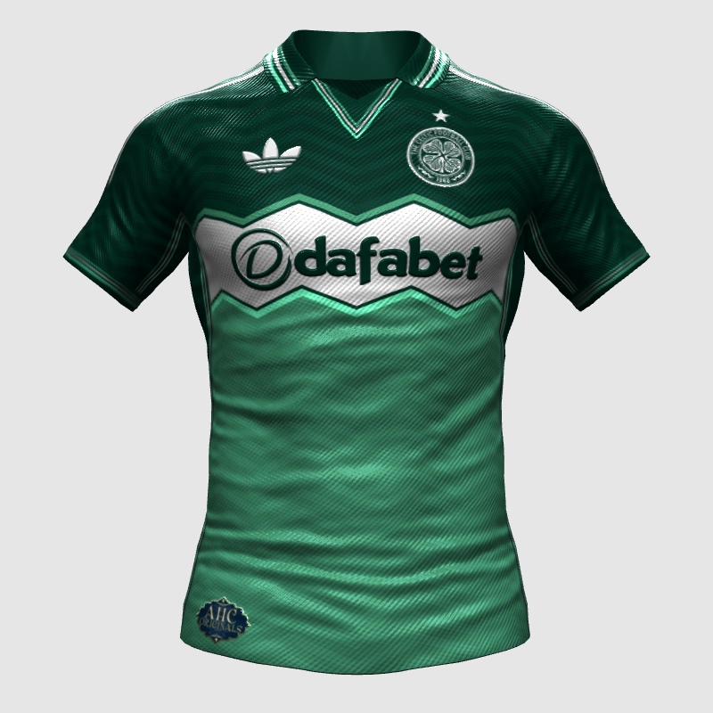 Celtic - Third - Adidas - 25/26 - 91/92 Fixed? - FIFA Kit Creator Showcase