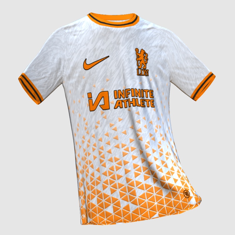 #3 Chelsea FC Orange Kit - FIFA Kit Creator Showcase