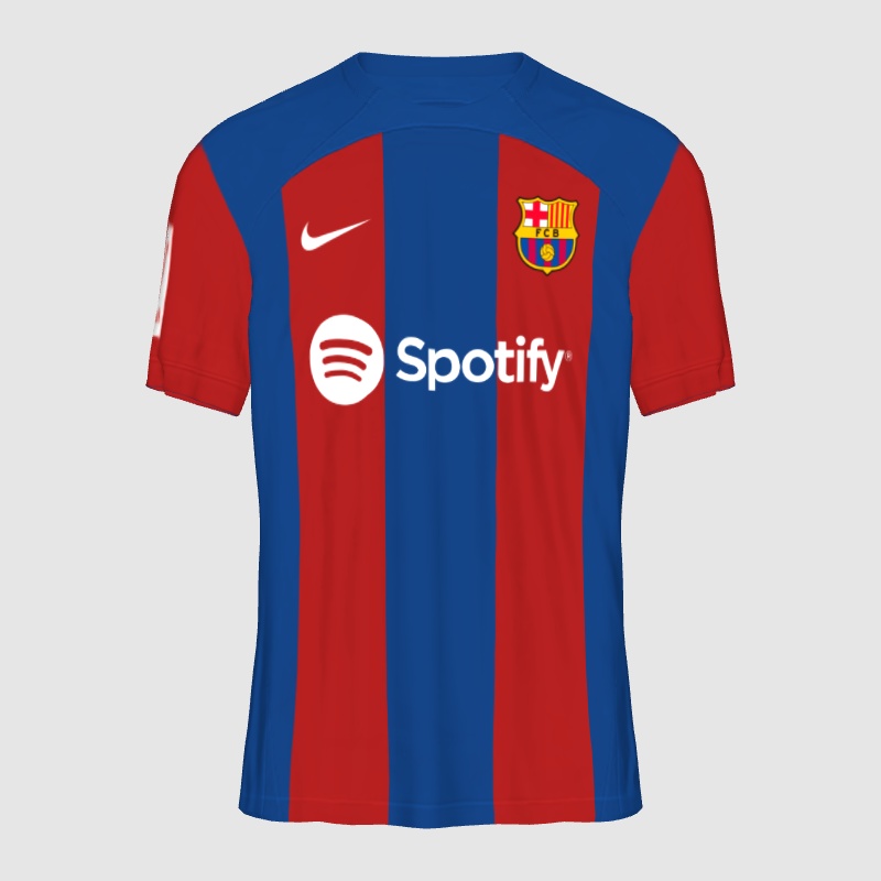 Barcelona 23/24 Home kit "GAVI 6" - FIFA Kit Creator Showcase