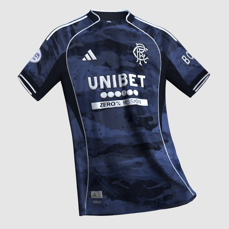Rangers x Adidas Third Kit Concept - FIFA Kit Creator Showcase