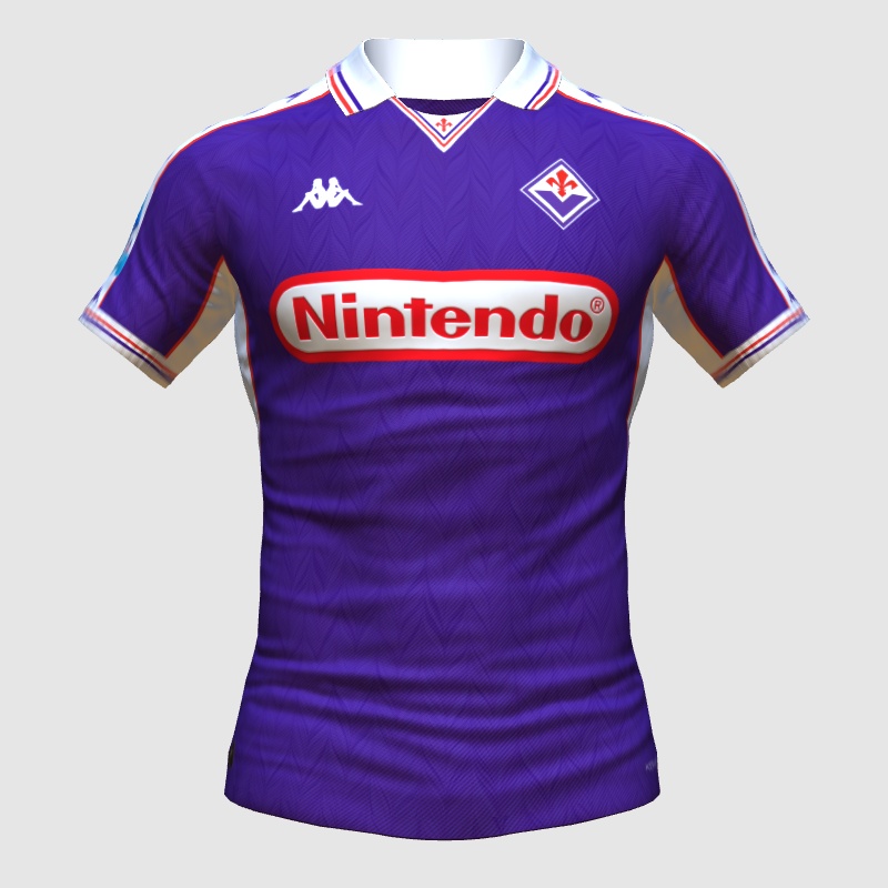 ACF Fiorentina X Nintendo Home Kit - FIFA Kit Creator Showcase
